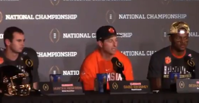 Clemson Coach Dabo Swinney Rips Colin Cowherd And Calls Him A 'Fraud ...