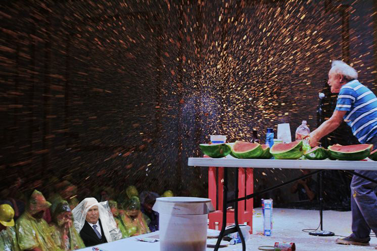 George W. Bush's Spectacular Struggle With His Poncho During The ...