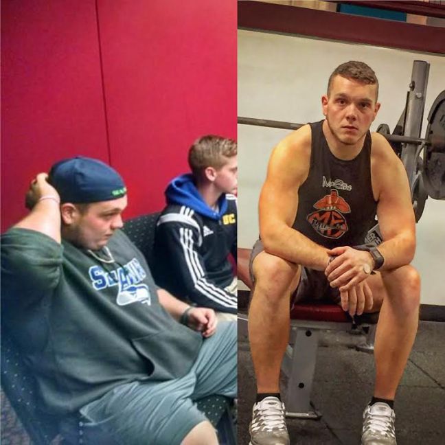 This Bro Lost 120 Pounds While He Was In College And His Transformation ...