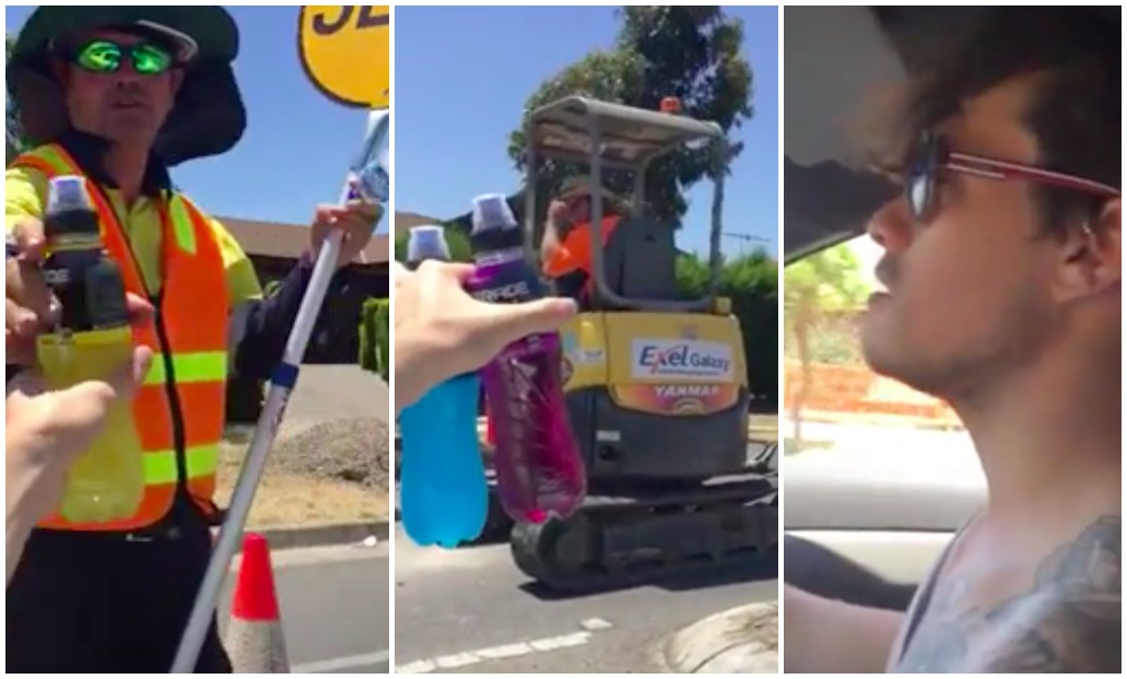I Love These Aussie Bros Who Handed Out Ice Cold Powerades To Road ...