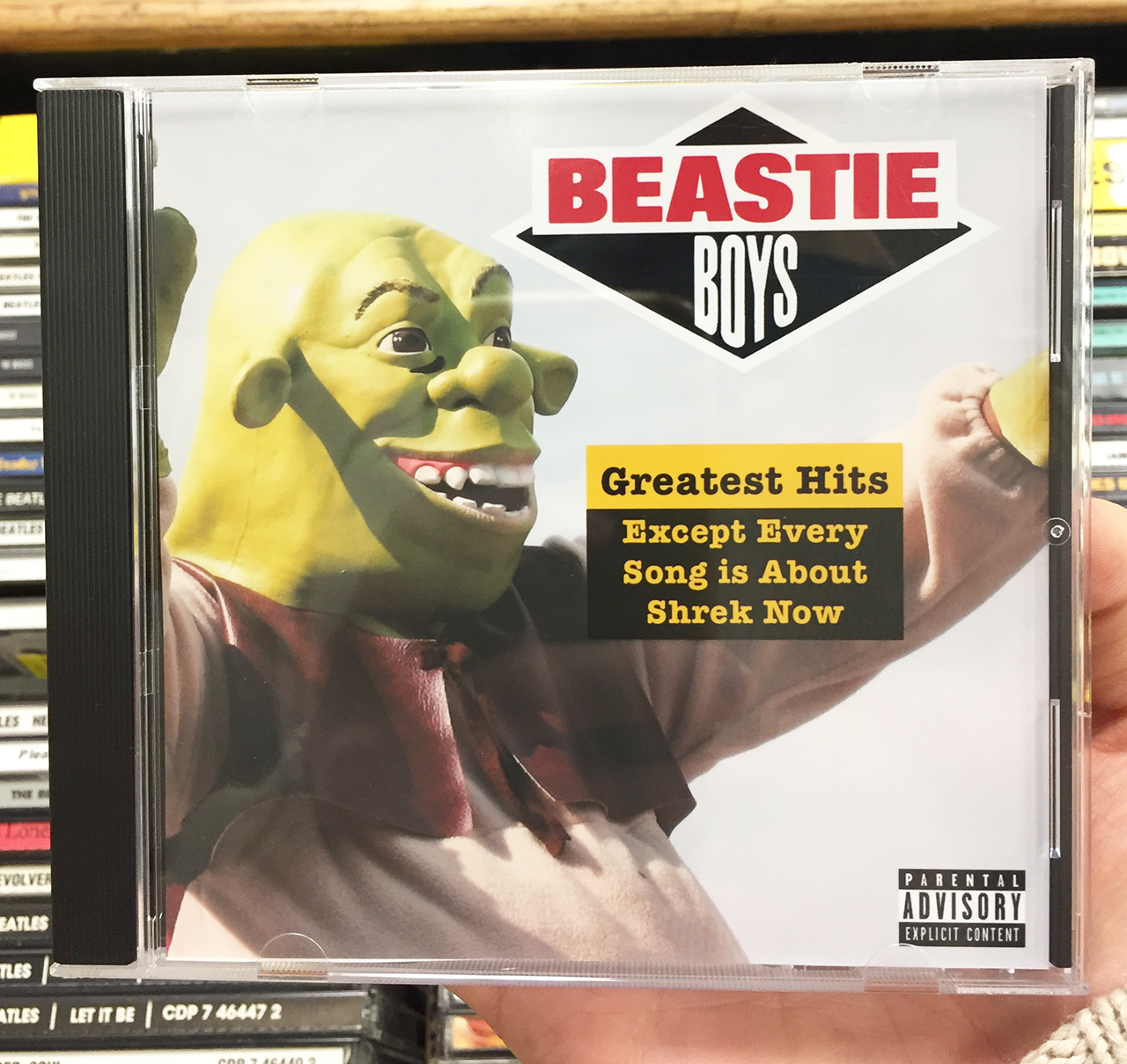 Bro Sneaks Fake CDs Into Local Music Store And These Album Covers Are ...