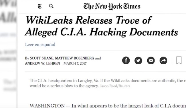 Here’s How To Tell If You’re At Risk Of Being Hacked By The C.I.A.