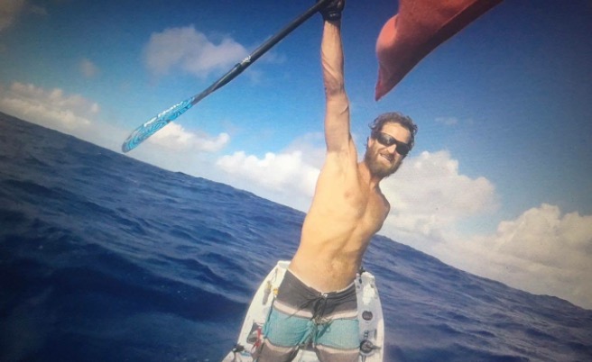 Bro Becomes First Person To Paddleboard Across Atlantic Ocean, A 4,050 ...