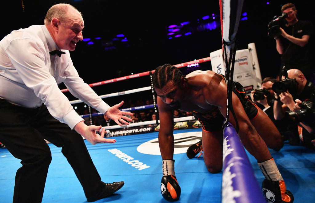 This Picture Of David Haye's SHREDDED Achilles After This Weekend's ...