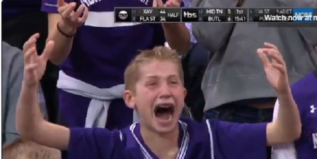 Little Kid Cries After Refs Screw Northwestern With Terrible Call ...