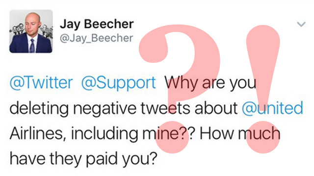 Why Are Negative Tweets People Have Posted About United Been ...