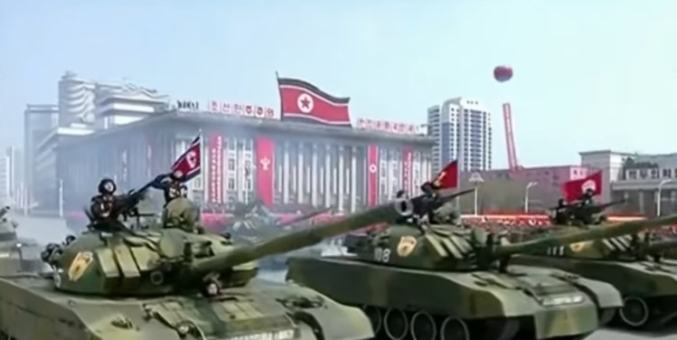 BWAHAHA! North Korean Tank Breaks Down During Military Parade! BWAHAHA ...