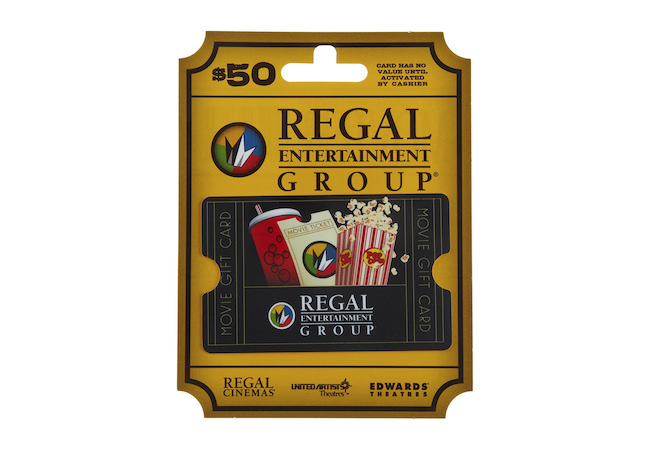 Save $10 On A $50 Regal Cinema Card But Hurry!
