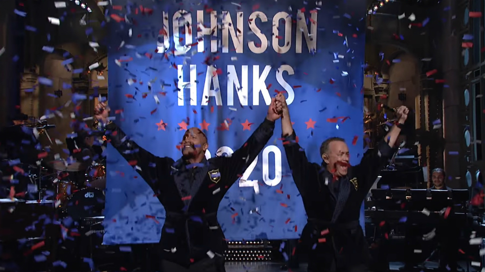 SNL: Dwayne 'The Rock' Johnson Announces He Is Running For President In ...