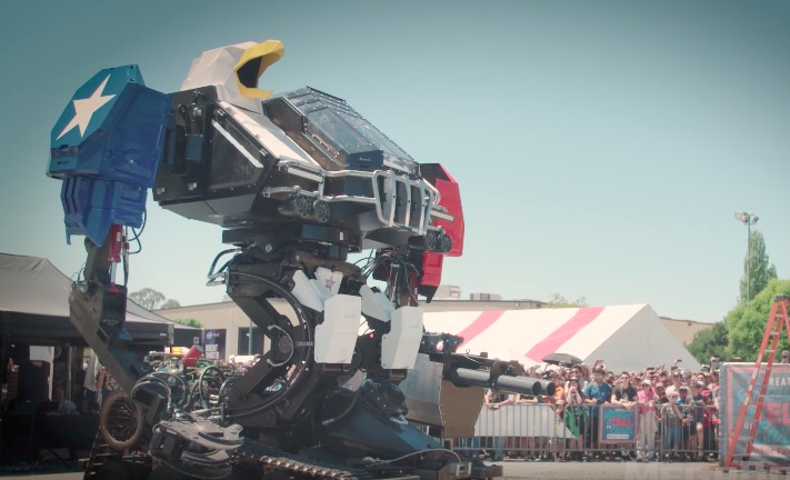 MegaBots FINALLY Debuts The (Finished) Giant Deadly Robot Which Will ...