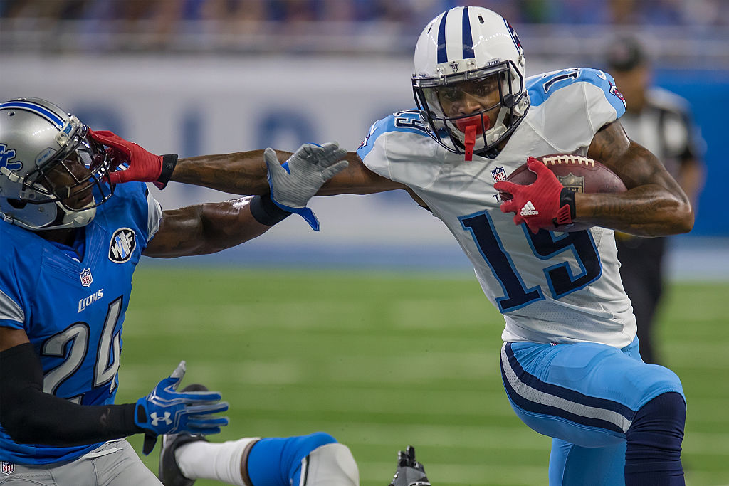 Titans' WR Tajae Sharpe Allegedly Knocked Some Dude Unconscious For 12 ...