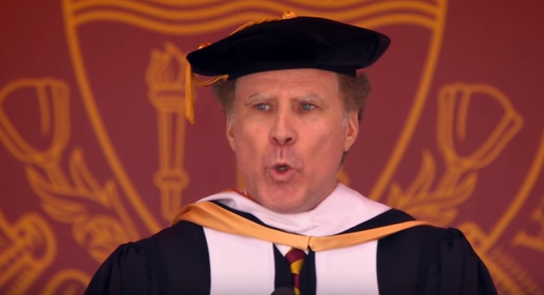 Will Ferrell Describing How He Pranked A College Professor Every Three ...