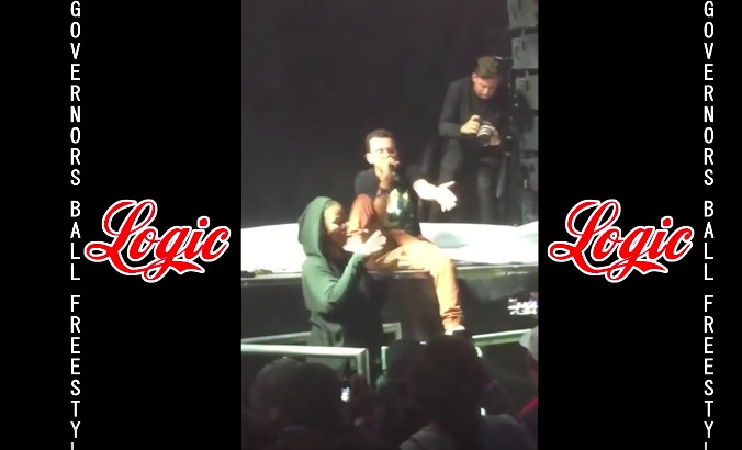 Sign Language Interpreter Keeping Up With Logic's Freestyle Rap At Gov ...