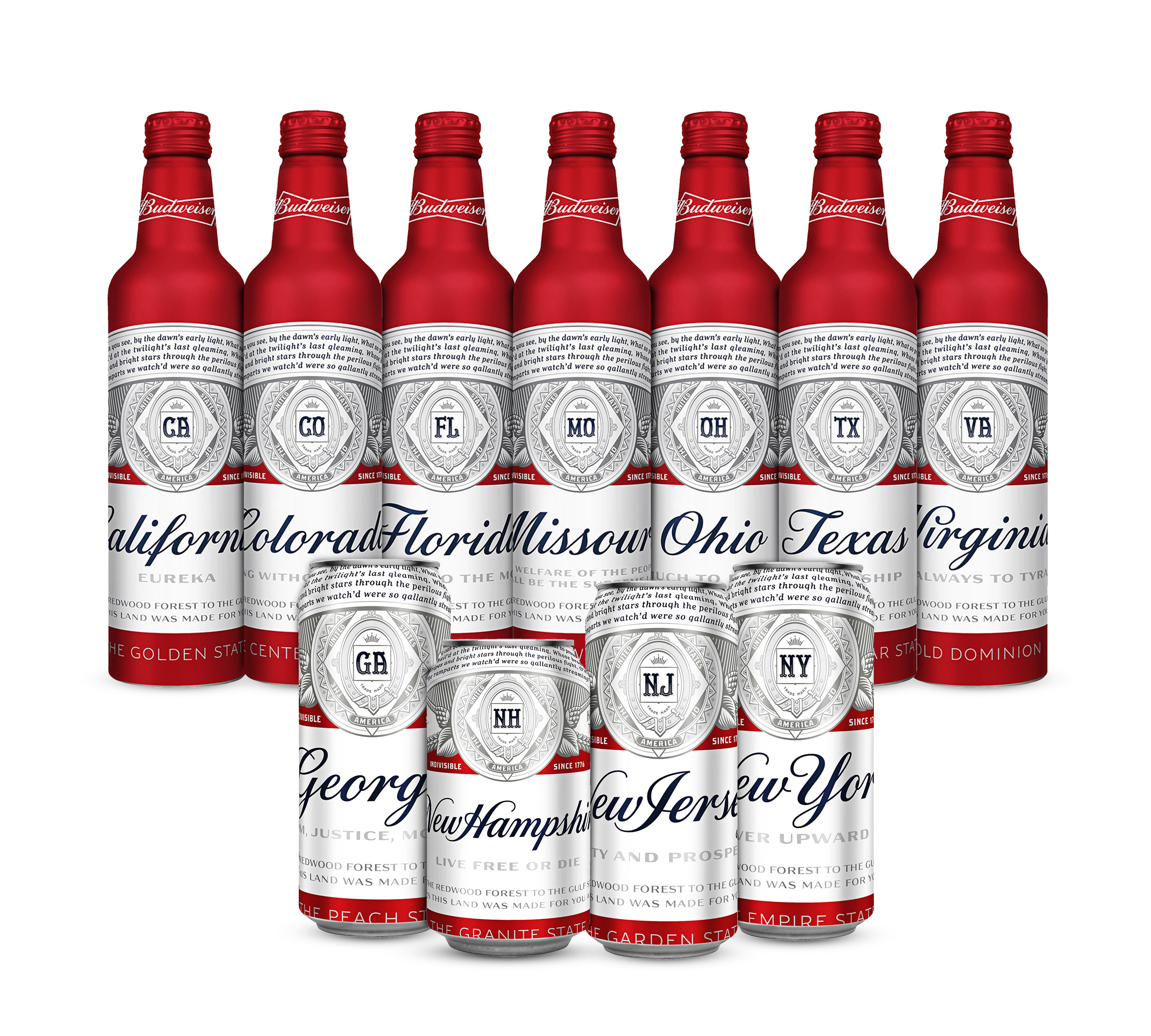 Budweiser Debuts State Packaging To Celebrate The 11 States Where ...