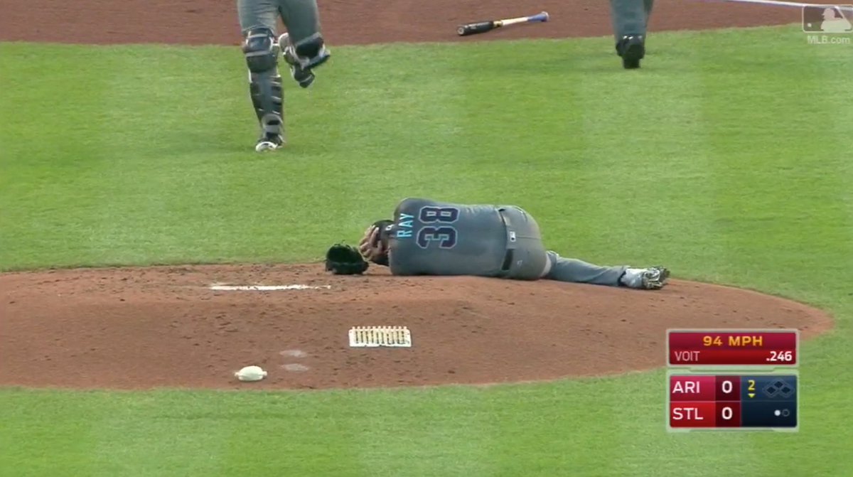 Update On Diamondbacks Pitcher Robbie Ray Who Was Hit In The Head By ...