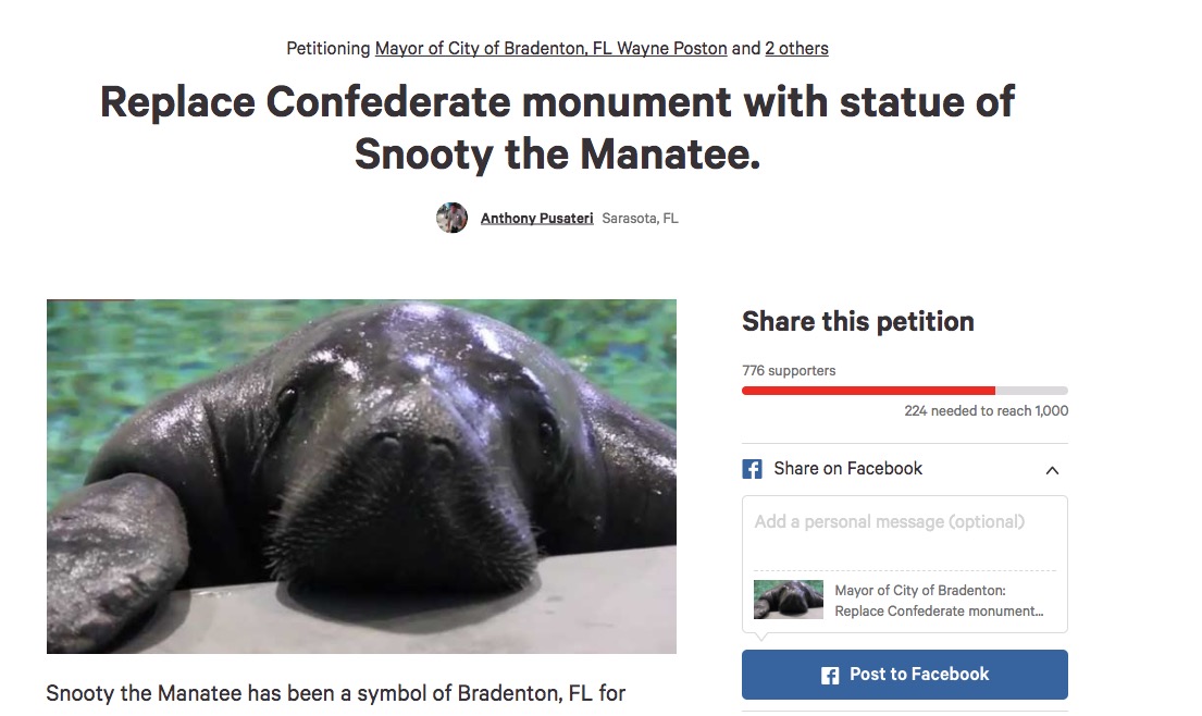 The Internet Mourns Snooty, The World's Oldest Living Manatee, Who Died ...