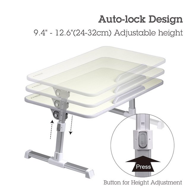 Turn Any Spot Into A Workstation With This Handy Adjustable Laptop ...
