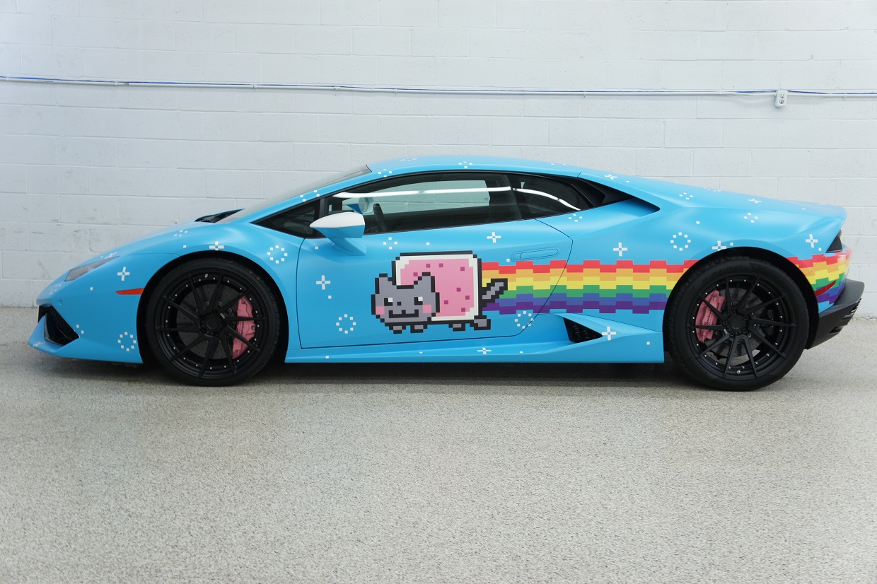 Take My Money! Deadmau5's Nyanborghini Purracan Is For Sale! - BroBible