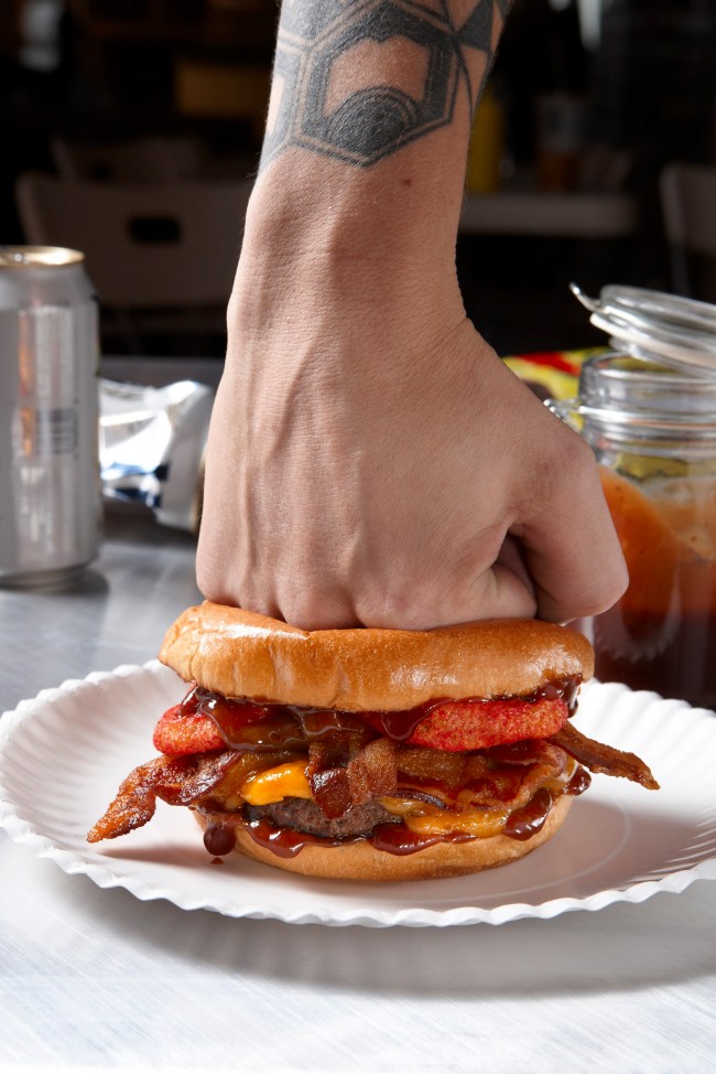 How To Make 'The Gas Station Burger' - A Delicious Monstrosity With ...