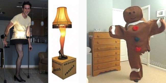 The Awesome Guy With One Leg Who Wears Top-Notch Halloween Costumes ...