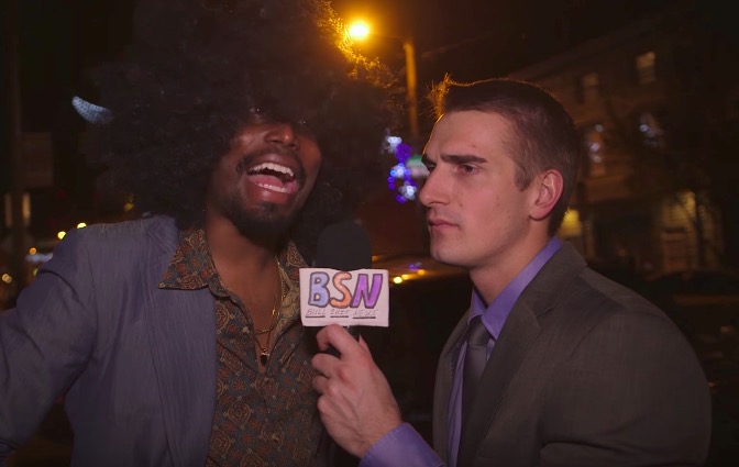 Bros Dress Up Like News Reporters For Halloween And Interview Rowdy ...