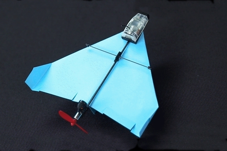 This Motorized Paper Plane Is Controlled By Your Smartphone And Does ...