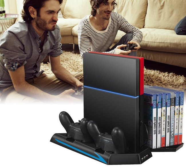 Keep Your PS4 Cool And Organized With This Inexpensive Console Stand ...