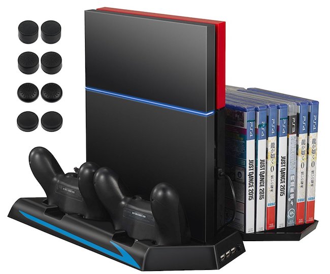 Keep Your PS4 Cool And Organized With This Inexpensive Console Stand ...