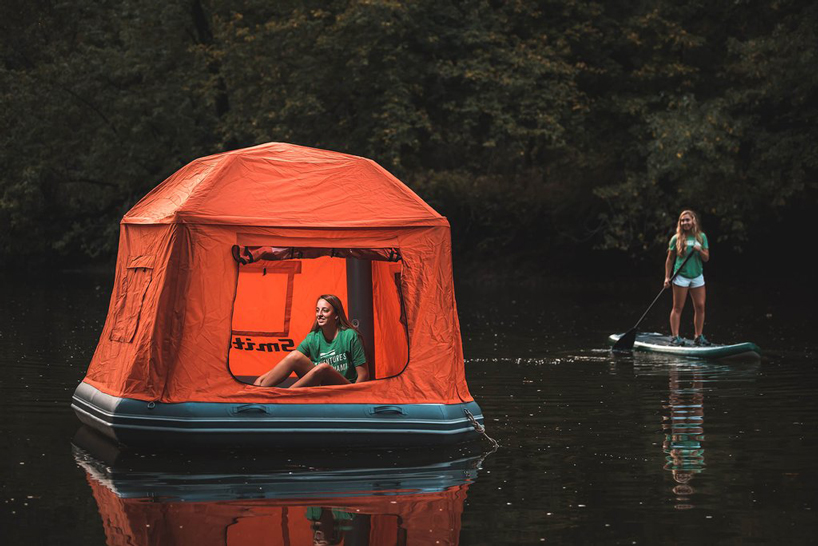 This Floating Tent Raft Could Change The Camping Game - BroBible