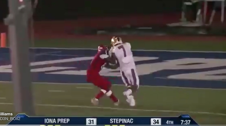 High School Defender Humiliates Receiver By Ripping The Ball Out Of His ...