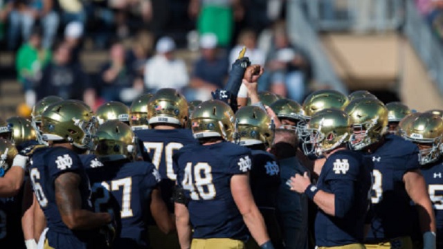 Notre Dame Coach Fires Up Team With Expletive-Filled Pregame Speech ...