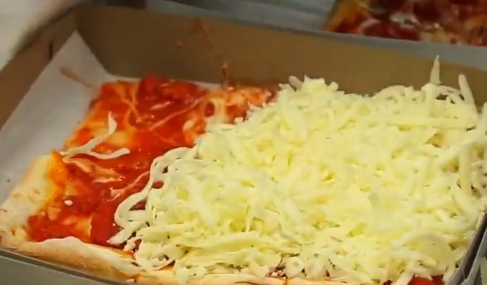 This Pizza Joint Serves Their Slices With Cold Cheese And I Don't Know ...