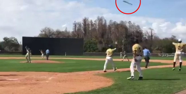 College Baseball Player Sets The Bar For 2018 With Savage Bat Flip ...