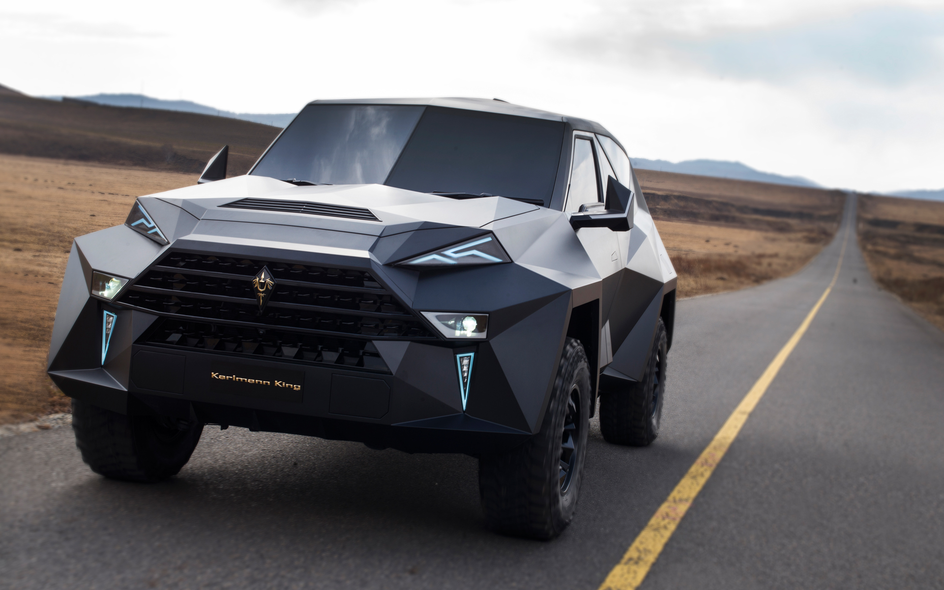 The Karlmann King Bulletproof SUV Looks Like The Batmobile Mated With A ...