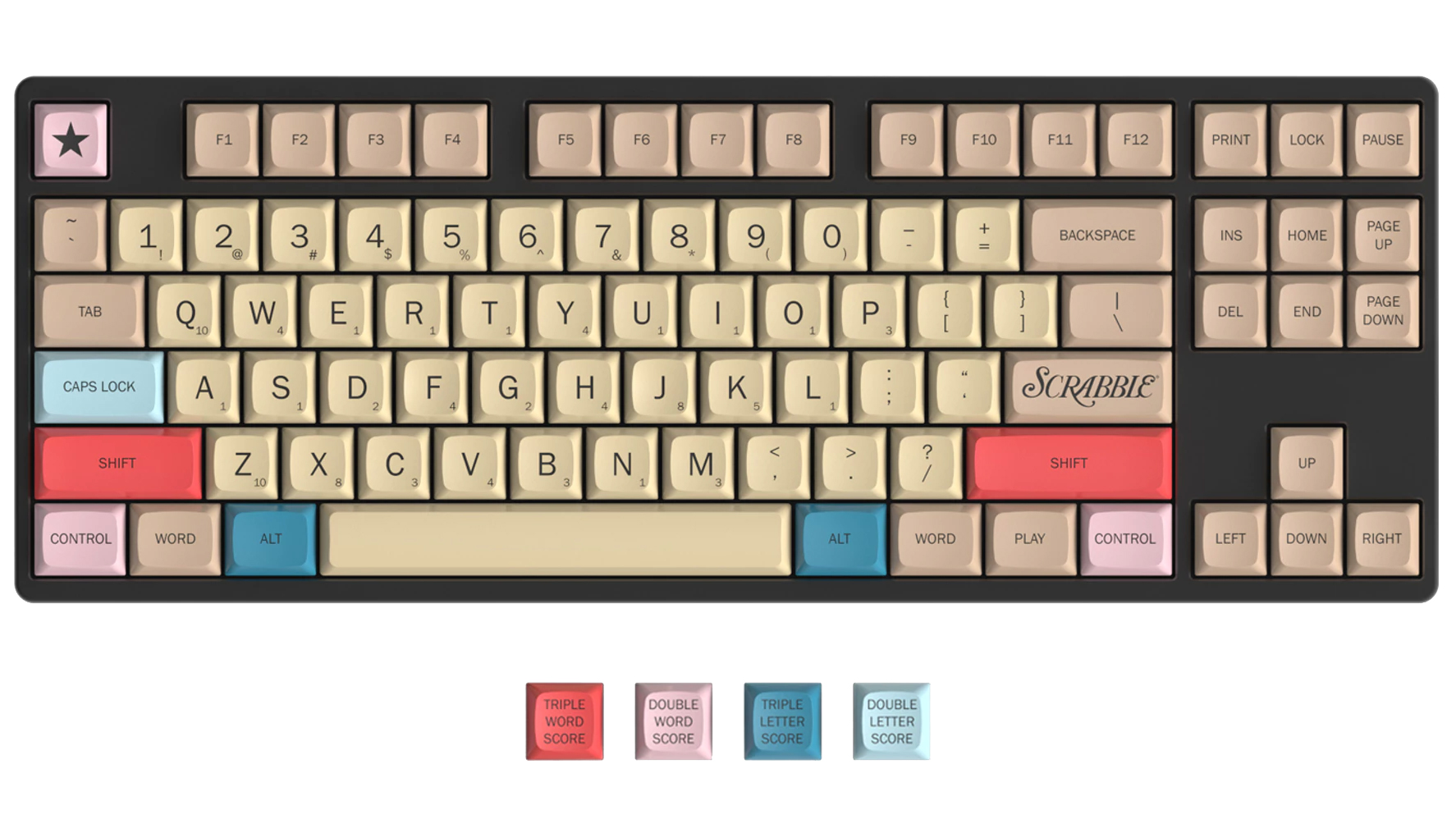 This Official Scrabble Keyboard Will Give You A Triple Word Score Every ...