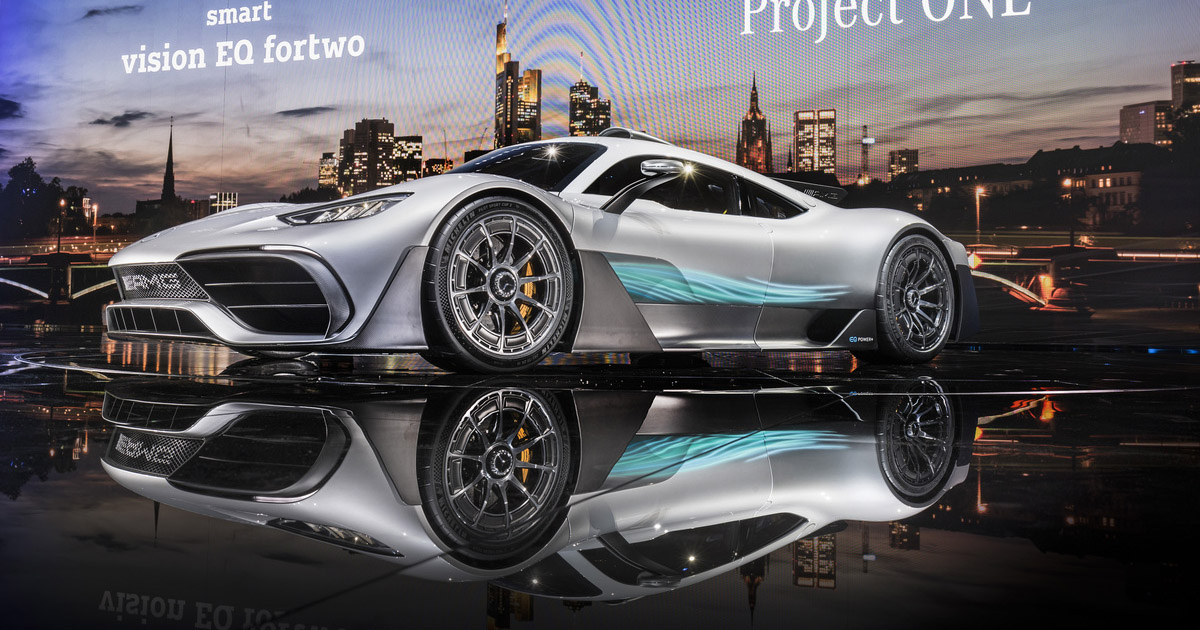 The Mercedes-AMG Project ONE Hypercar Is Basically A 1,000+ HP Street ...