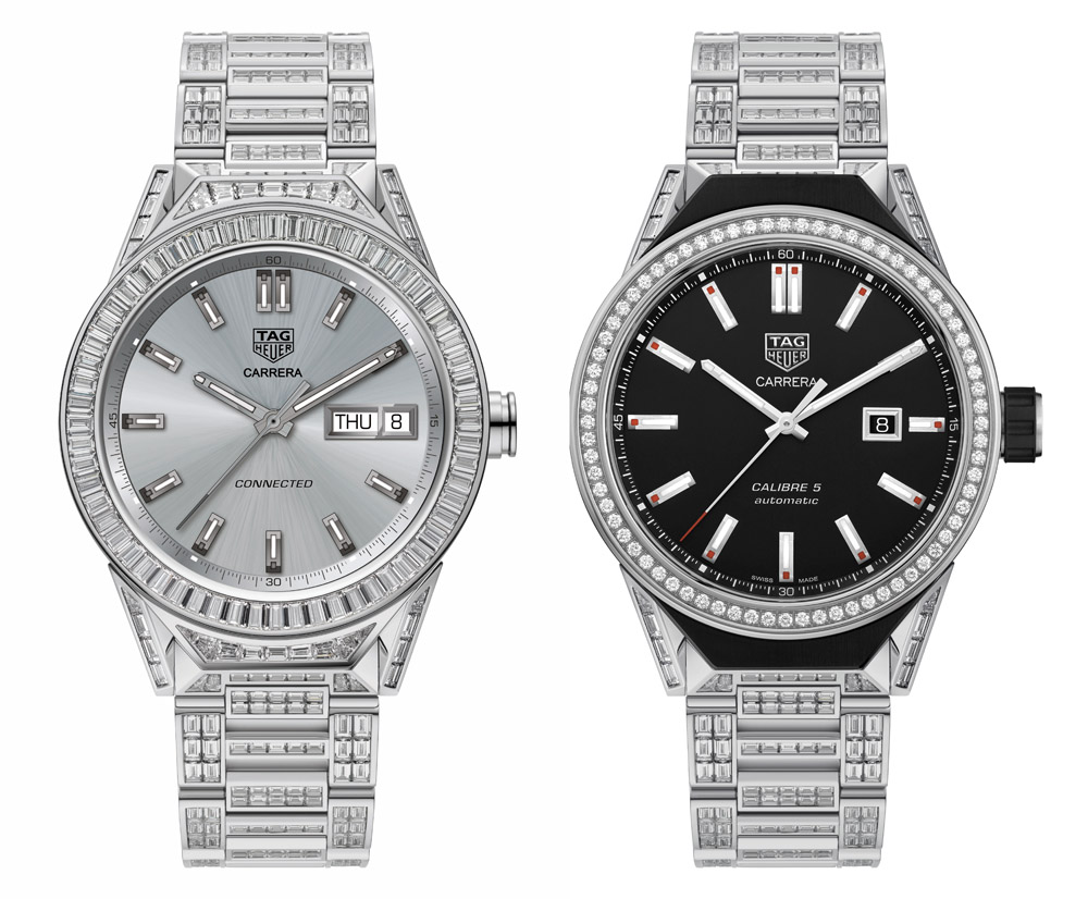 TAG Heuer Watch Made Of White Gold And 589 Diamonds Is The Most ...
