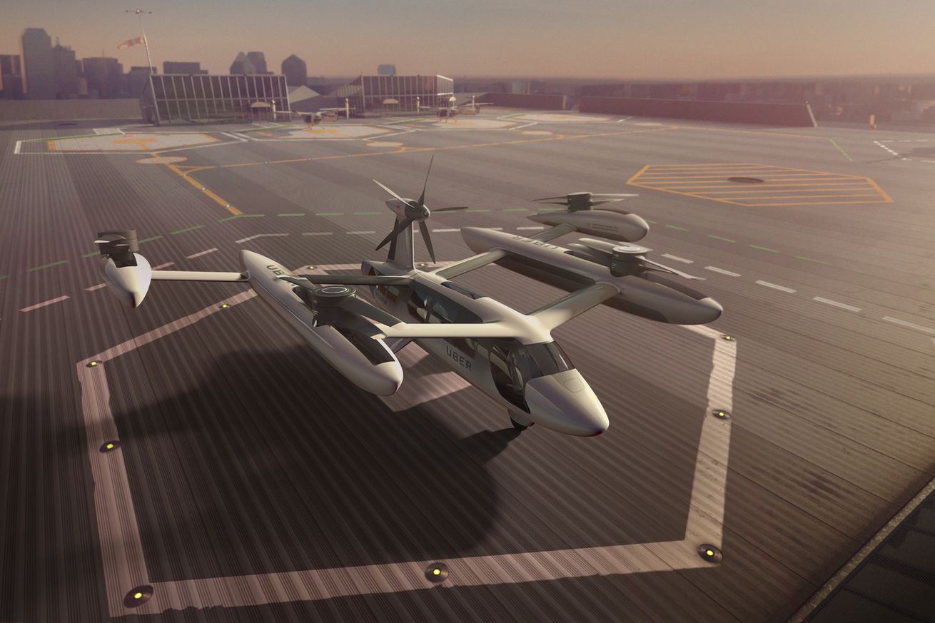 First Look At Uber's New Flying Taxi And Ambitious Plans As They Launch ...