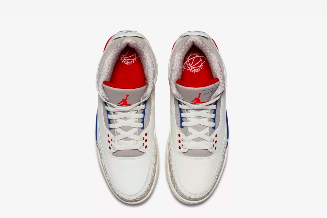 These Sick Air Jordan 3 'International Flight' Red, White, And Blue ...