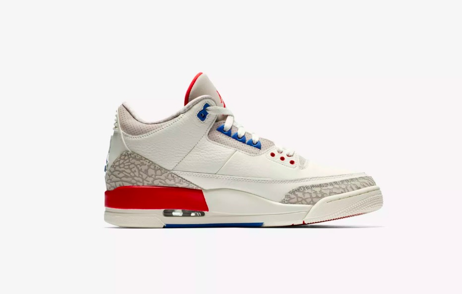 These Sick Air Jordan 3 'International Flight' Red, White, And Blue ...