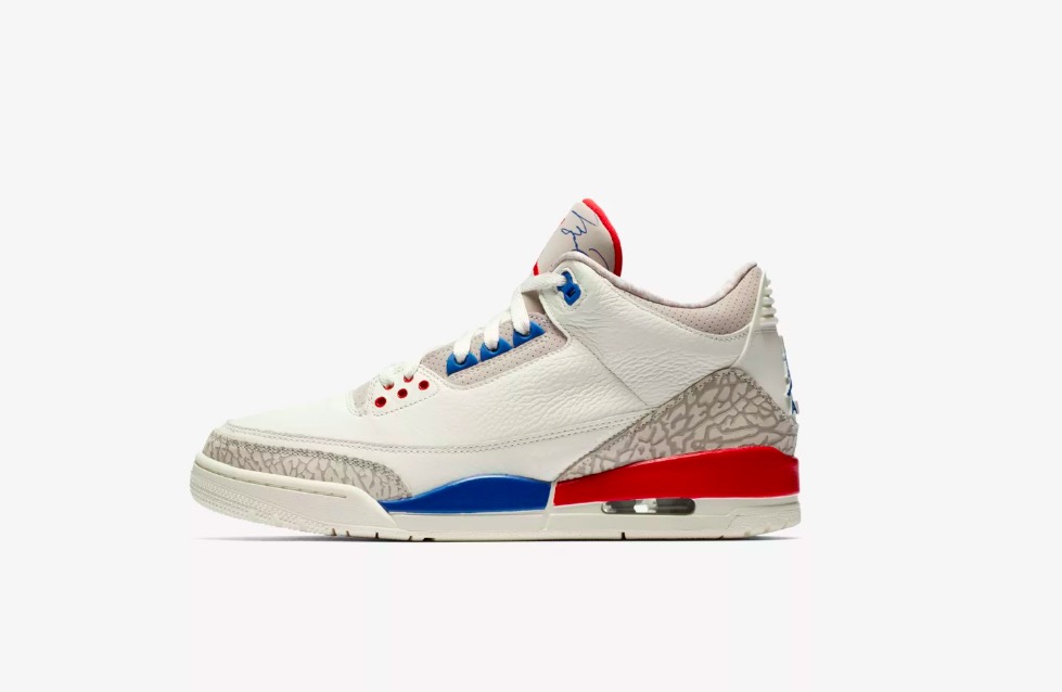 These Sick Air Jordan 3 'International Flight' Red, White, And Blue ...