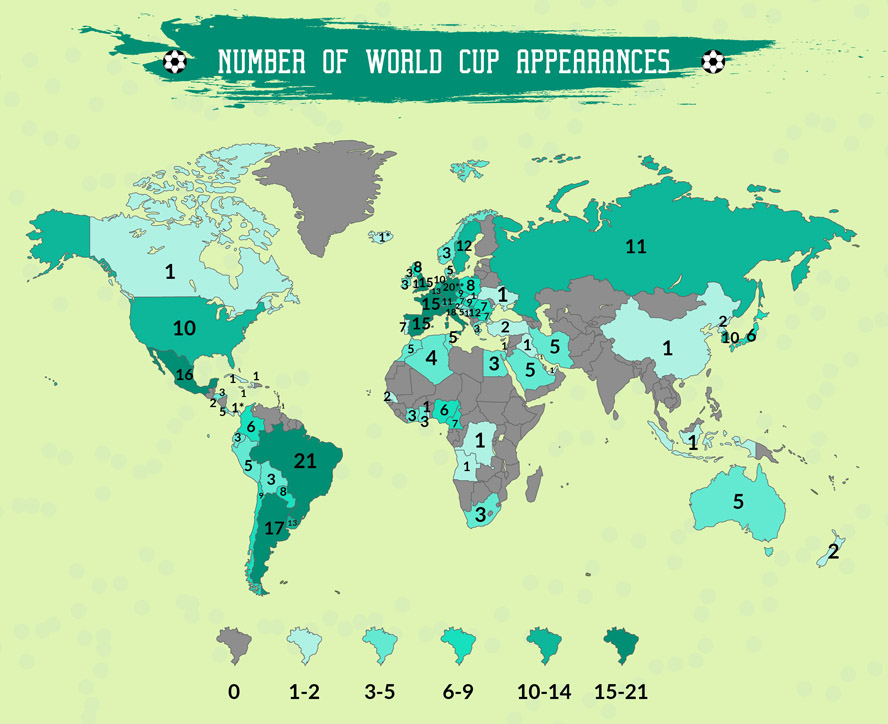 These Maps Filled With World Cup Facts, History And Trivia Will Make ...