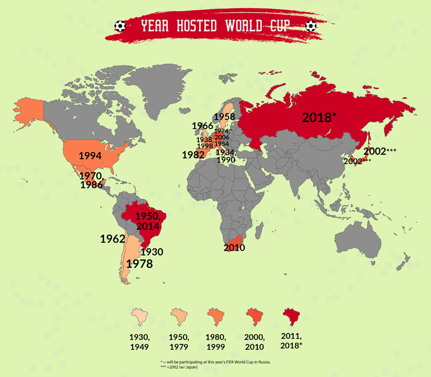 These Maps Filled With World Cup Facts, History And Trivia Will Make ...