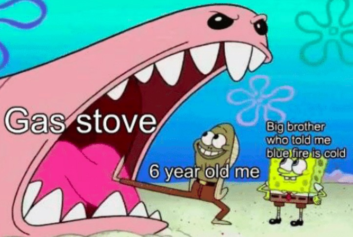 Spongebob Fish On Fire