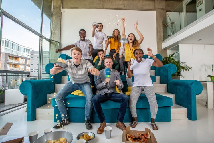 Yep, I'm Going To Have To Purchase This Triple-Decker Couch For My ...