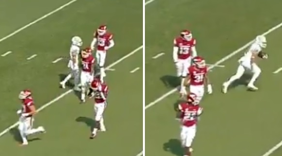 North Texas Punt Returner Fools Entire Arkansas Team And Scores 90-Yard ...
