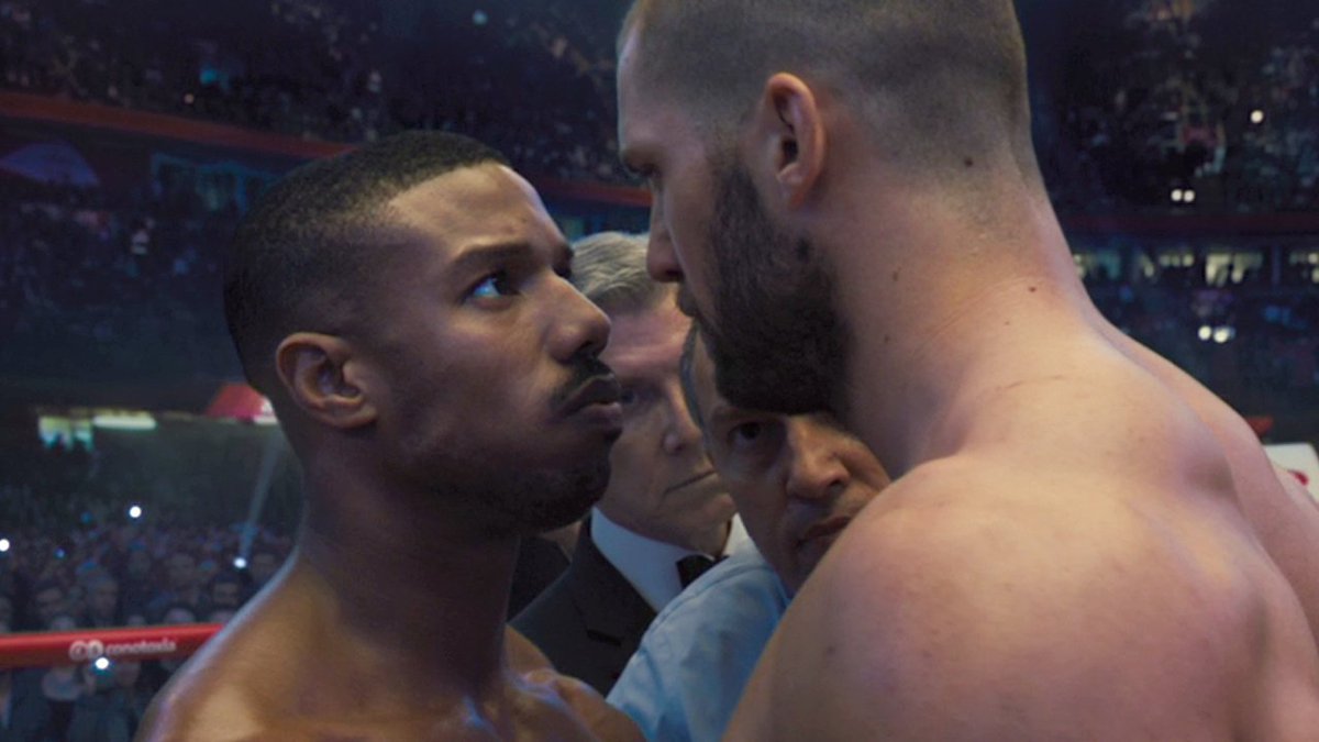 Michael B. Jordan Has The Fight Of His Life Against Drago's Son In ...