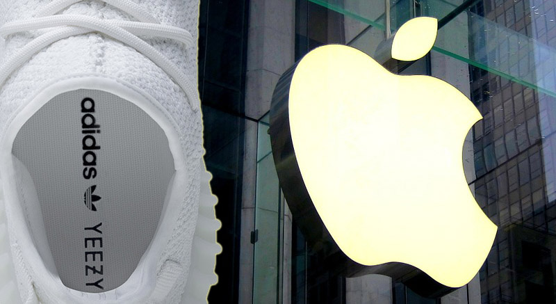 Kanye's Yeezys Go Head-To-Head With Apple's New iPhone On Friday, Which ...