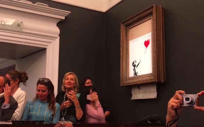 Banksy Shares Clip Of Him Building The Hidden Art Shredder 'Years Ago ...
