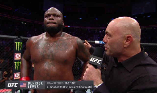 UFC's Derrick Lewis Gives Amazing Post-Fight Interview After Crazy ...